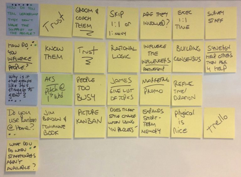 May 2016 Lean Coffee Canberra